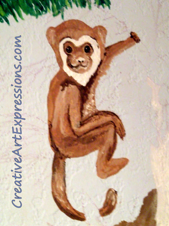 10-2-2012 Monkey added! | Creative Art Expressions